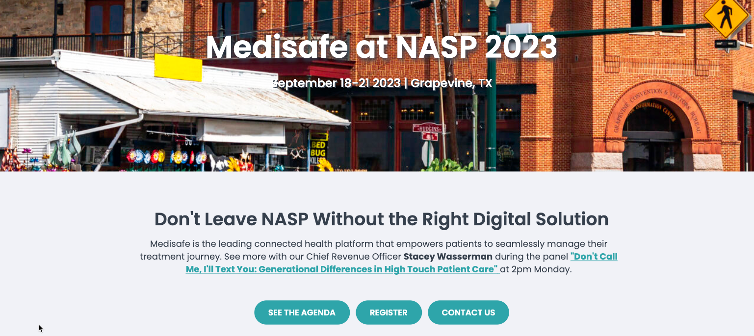 Medisafe at NASP 2023 | Medisafe